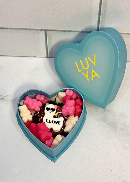 Heart Talk Chocolate and Gummi Box – Bruce's Candy Kitchen