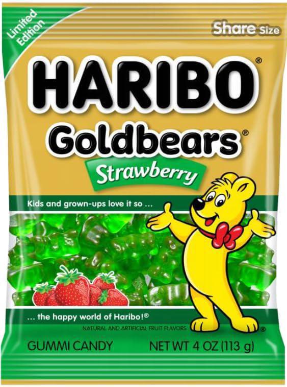 Haribo Gold Bears Strawberry Bruce s Candy Kitchen