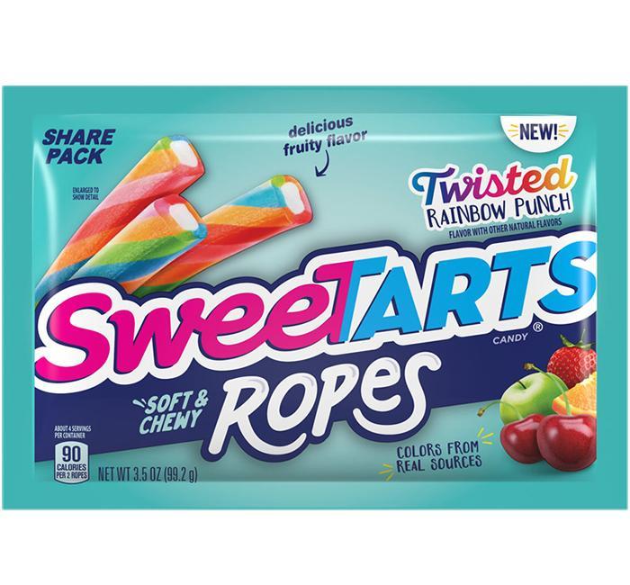 Sweetarts Ropes- Rainbow Ropes – Bruce's Candy Kitchen