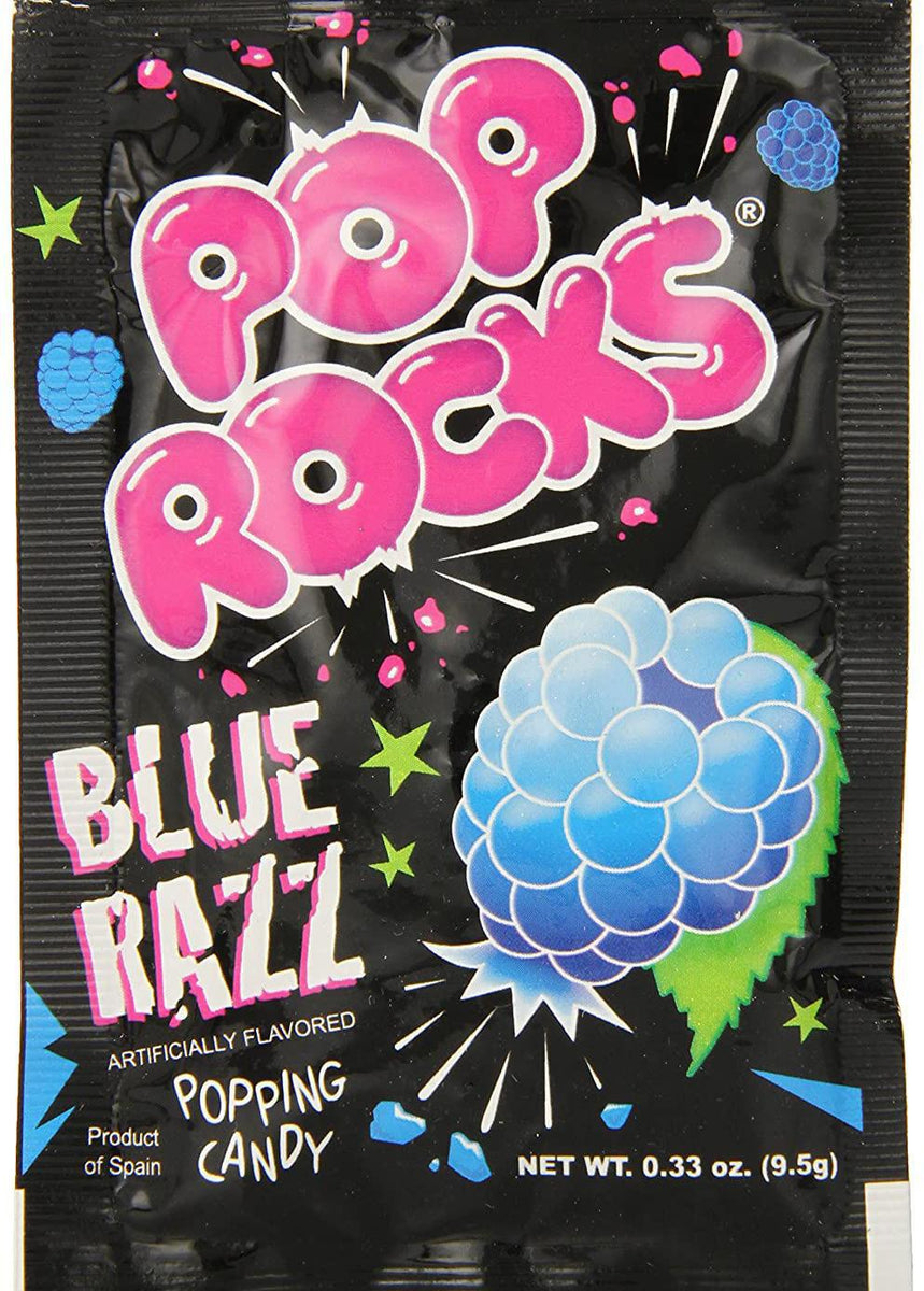 Pop Rocks Blue Razz – Bruce's Candy Kitchen