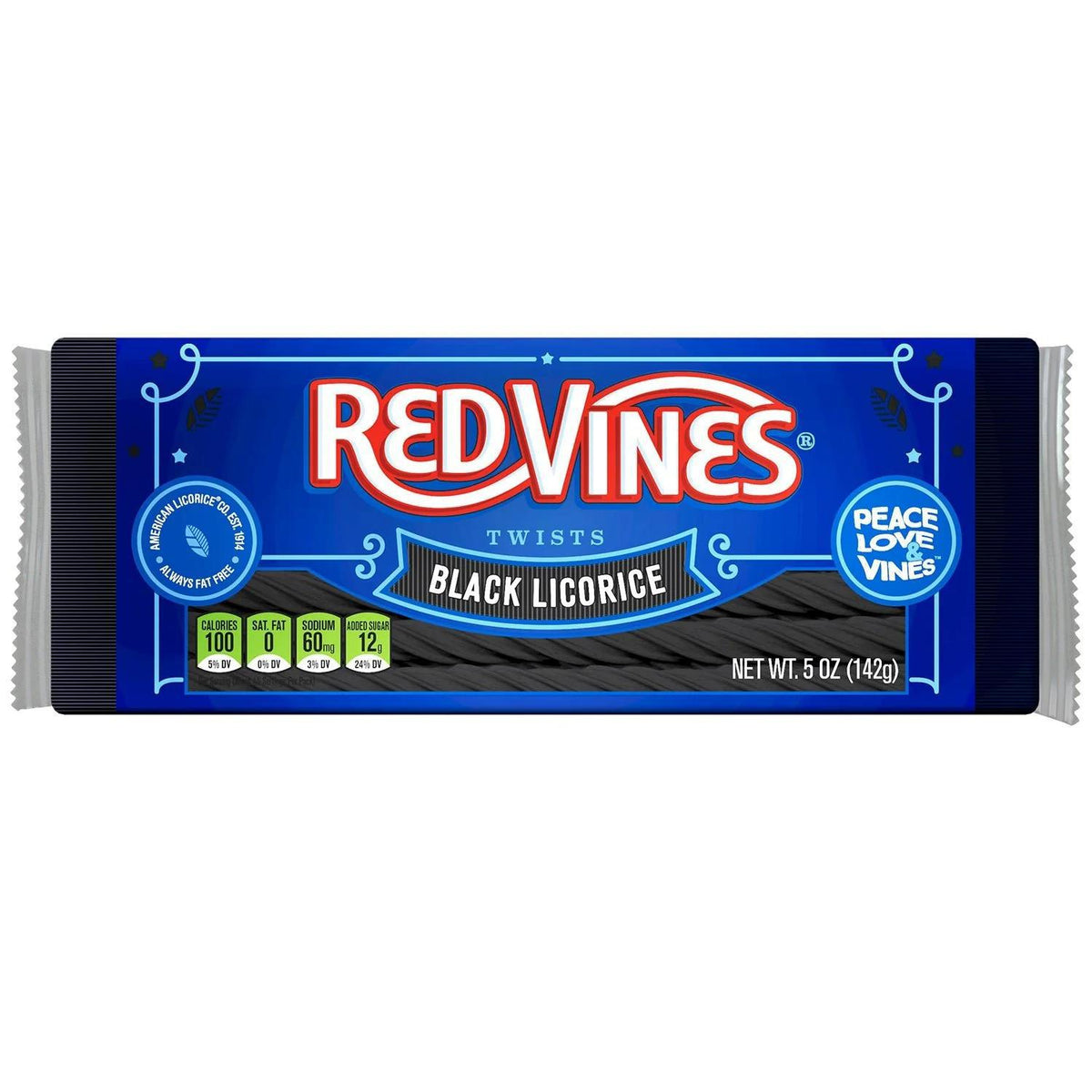 Red Vines Black Licorice Candy Twists – Bruce's Candy Kitchen