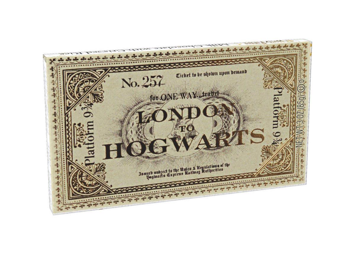 Harry Potter Ticket to Hogwarts Chocolate Bar – Bruce's Candy Kitchen