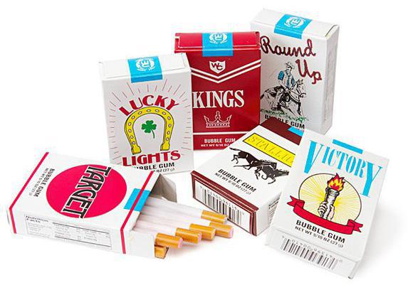 Bubble Gum Cigarettes – Bruce's Candy Kitchen